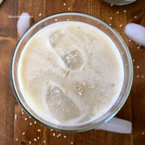 Sesame Juice | Ellu Juice • Simple Sumptuous Cooking