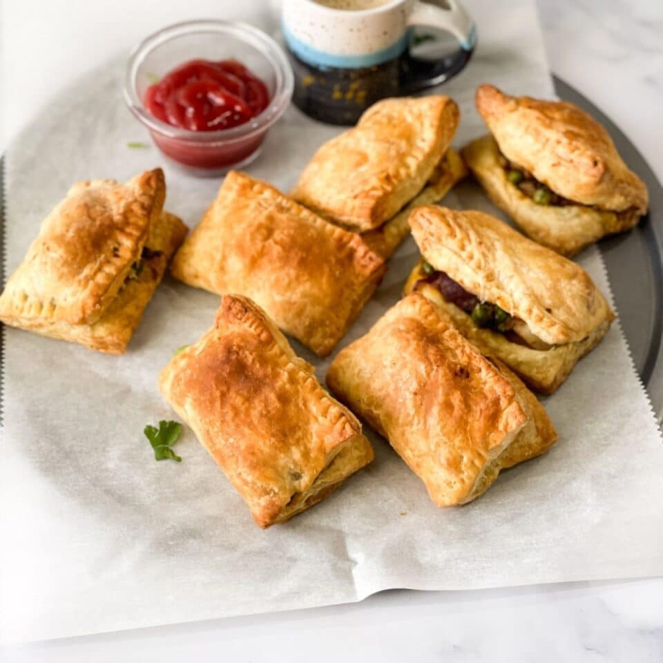 Veg Puff Recipe • Simple Sumptuous Cooking
