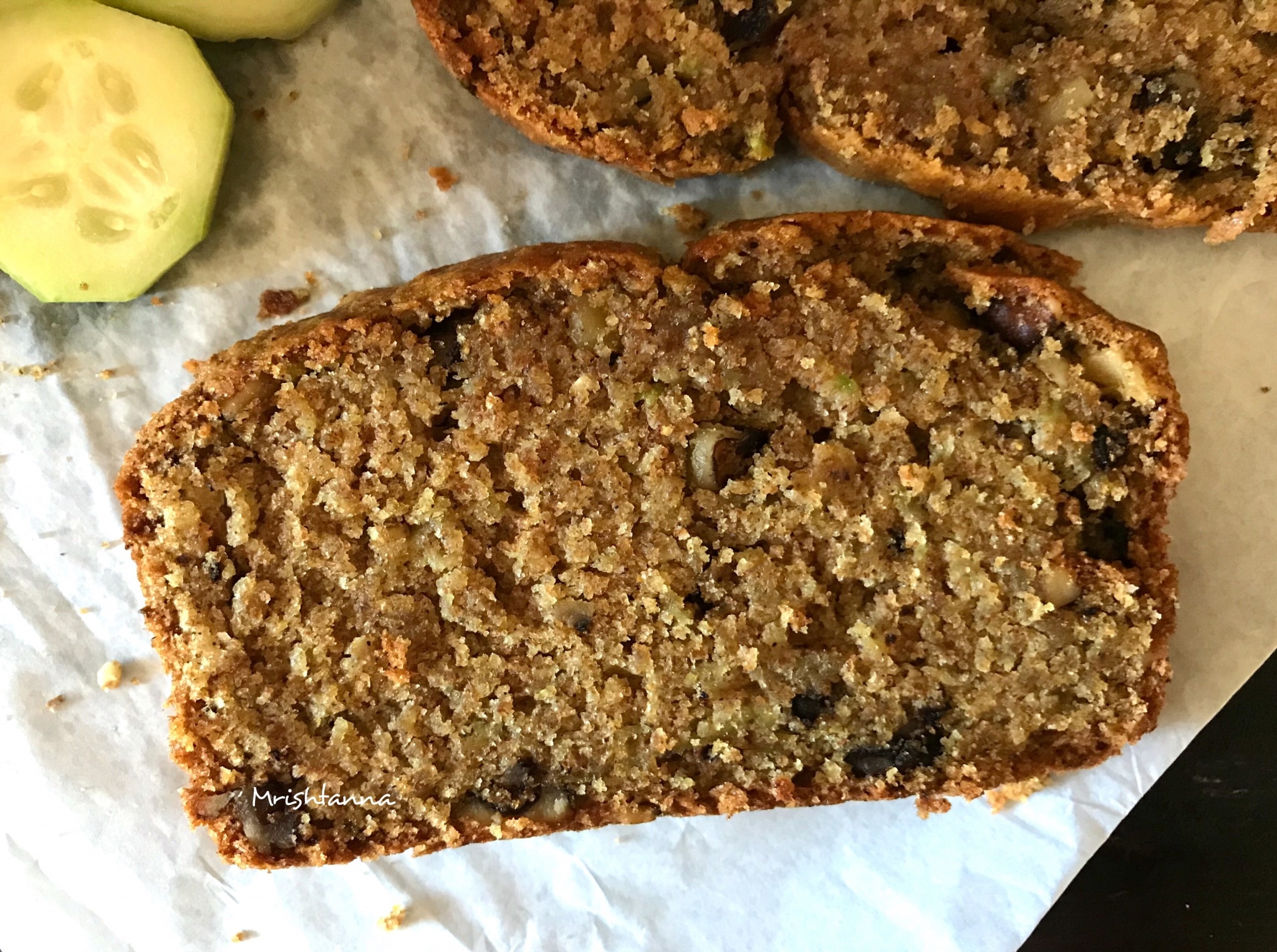 Cucumber Walnut Bread • Simple Sumptuous Cooking