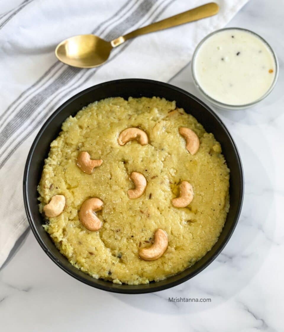 Instant Pot Ven Pongal • Simple Sumptuous Cooking