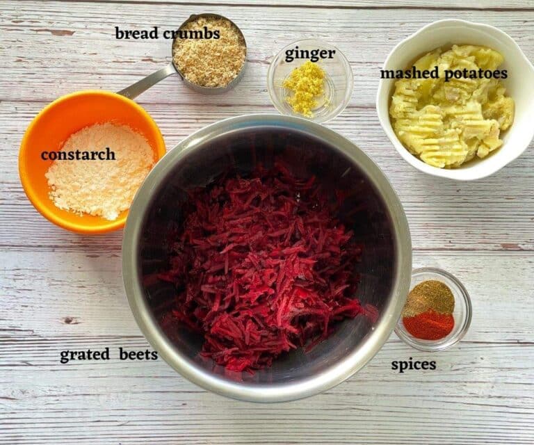 Beetroot Cutlets • Simple Sumptuous Cooking