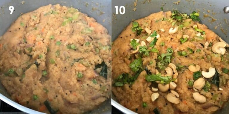 Khara Bath Recipe • Simple Sumptuous Cooking