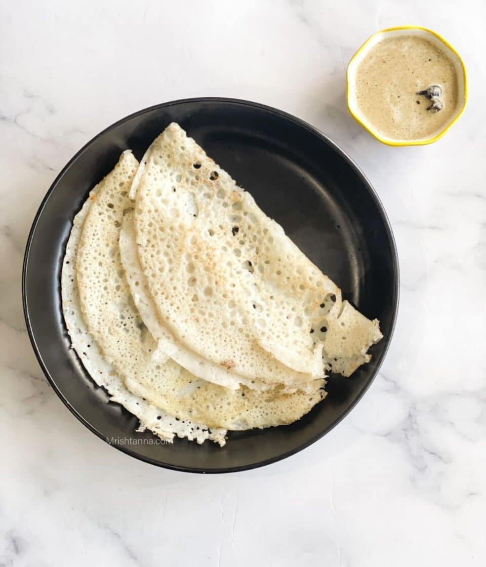 Easy Neer Dosa Recipe • Simple Sumptuous Cooking