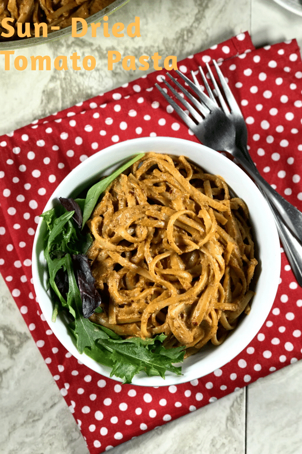 Sun-Dried Tomato Pasta • Simple Sumptuous Cooking