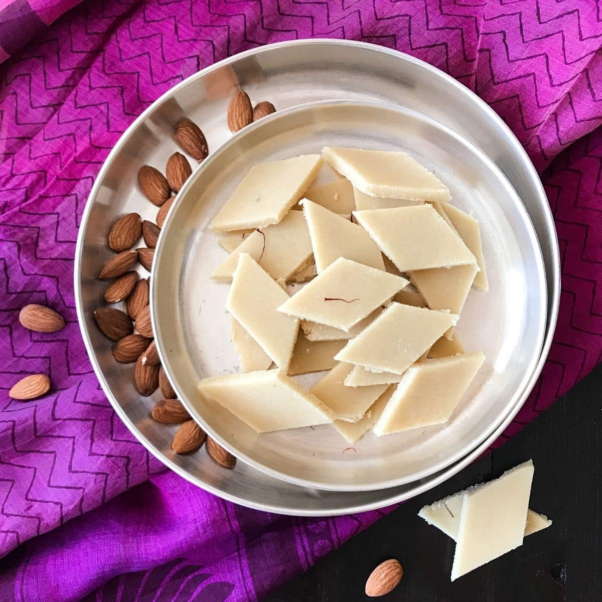 Instant Pot Badam Burfi With Almond Flour • Simple Sumptuous Cooking