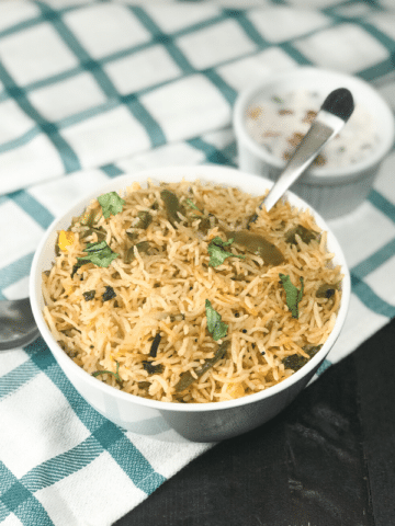 South Indian Lemon Rice Recipe • Simple Sumptuous Cooking