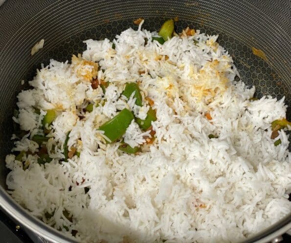 Capsicum Rice (Indian Style Bell Pepper Rice) • Simple Sumptuous Cooking