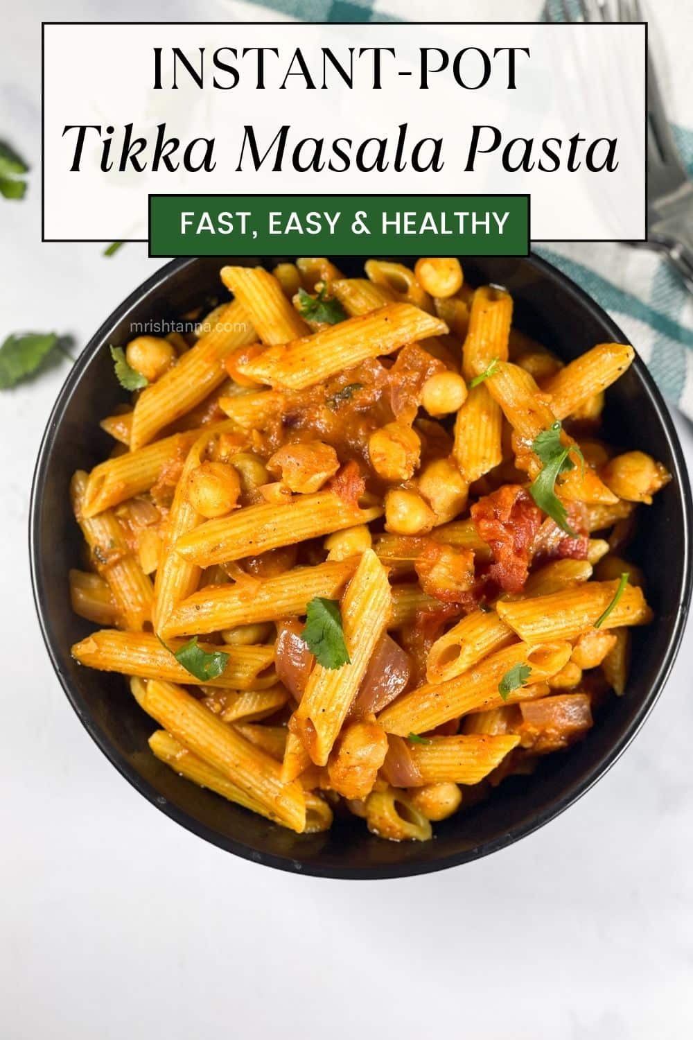 Tikka Masala Pasta Recipe (Indian Style) • Simple Sumptuous Cooking