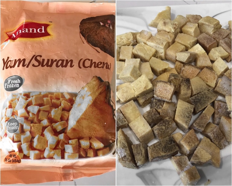 Suran Sabji (Elephant Yam Stir Fry) • Simple Sumptuous Cooking