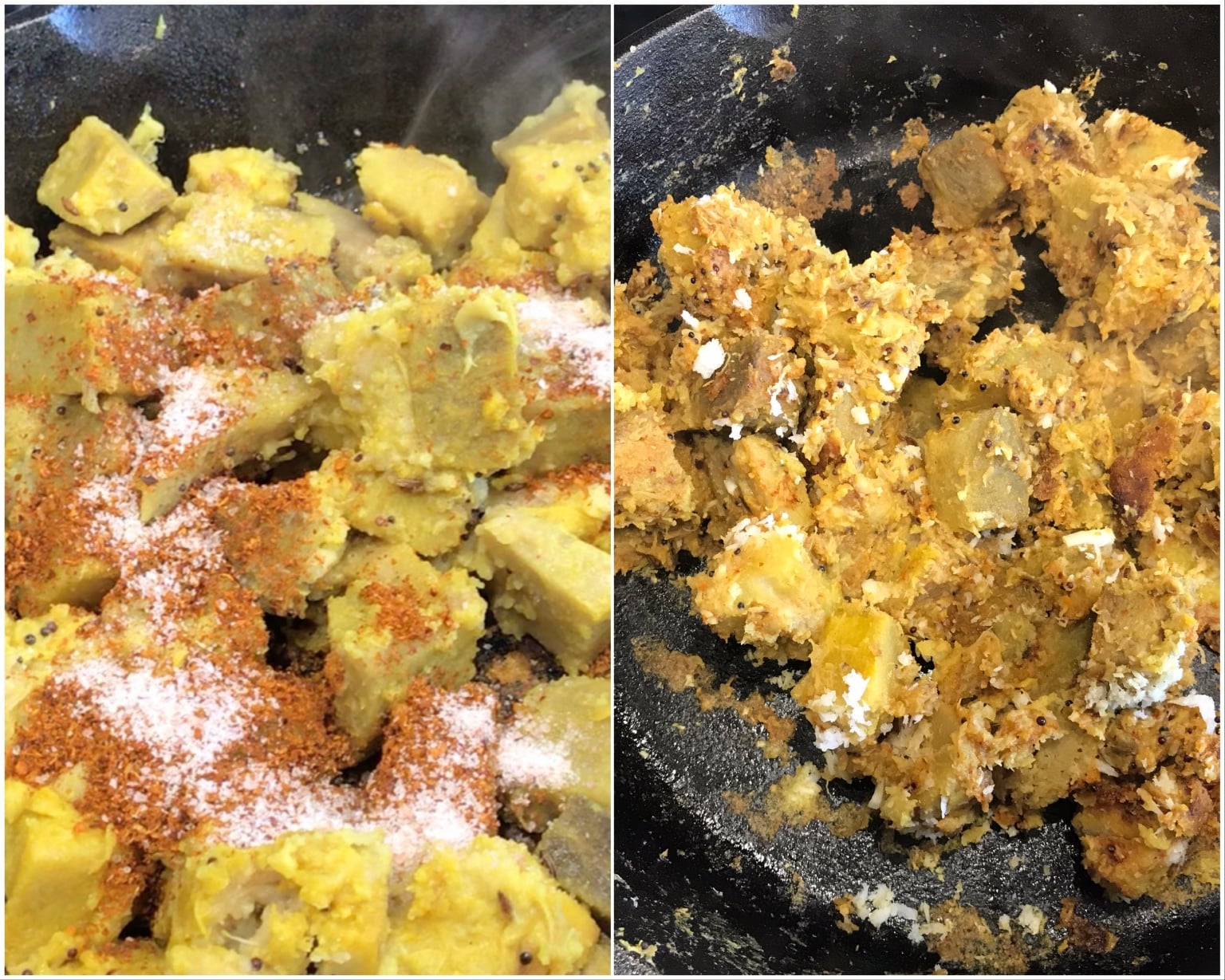 Suran Sabji (Elephant Yam Stir Fry) • Simple Sumptuous Cooking