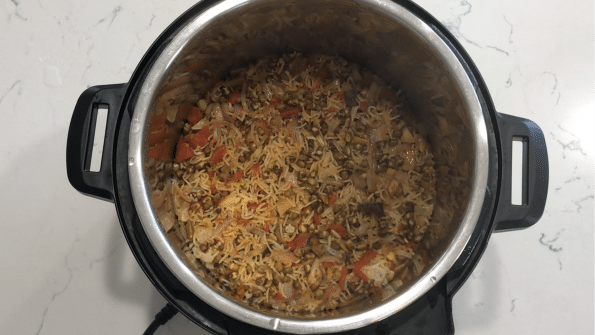 Green Moong Rice - Instant Pot • Simple Sumptuous Cooking