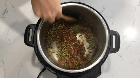Green Moong Rice - Instant Pot • Simple Sumptuous Cooking