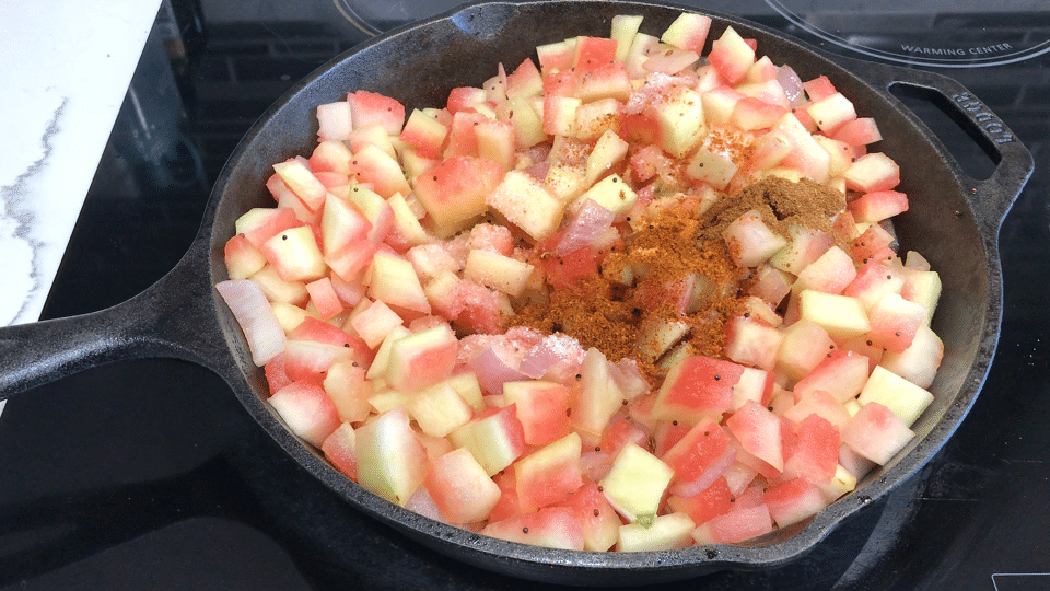 Watermelon Rind Curry • Simple Sumptuous Cooking