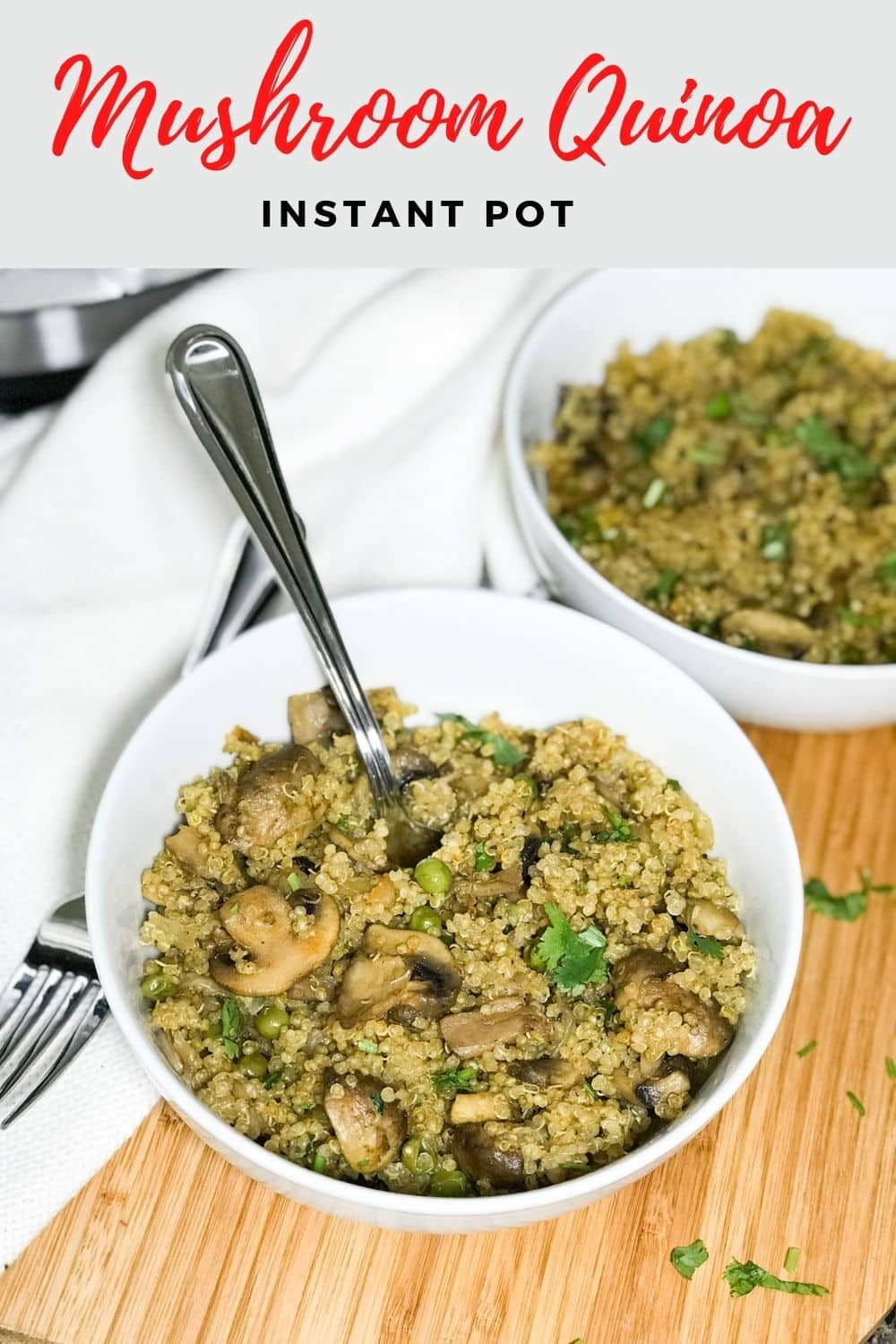 Mushroom Quinoa Recipe • Simple Sumptuous Cooking