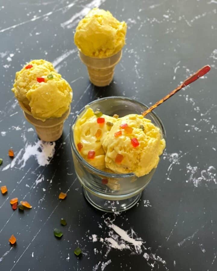 Vegan Mango Ice Cream • Simple Sumptuous Cooking