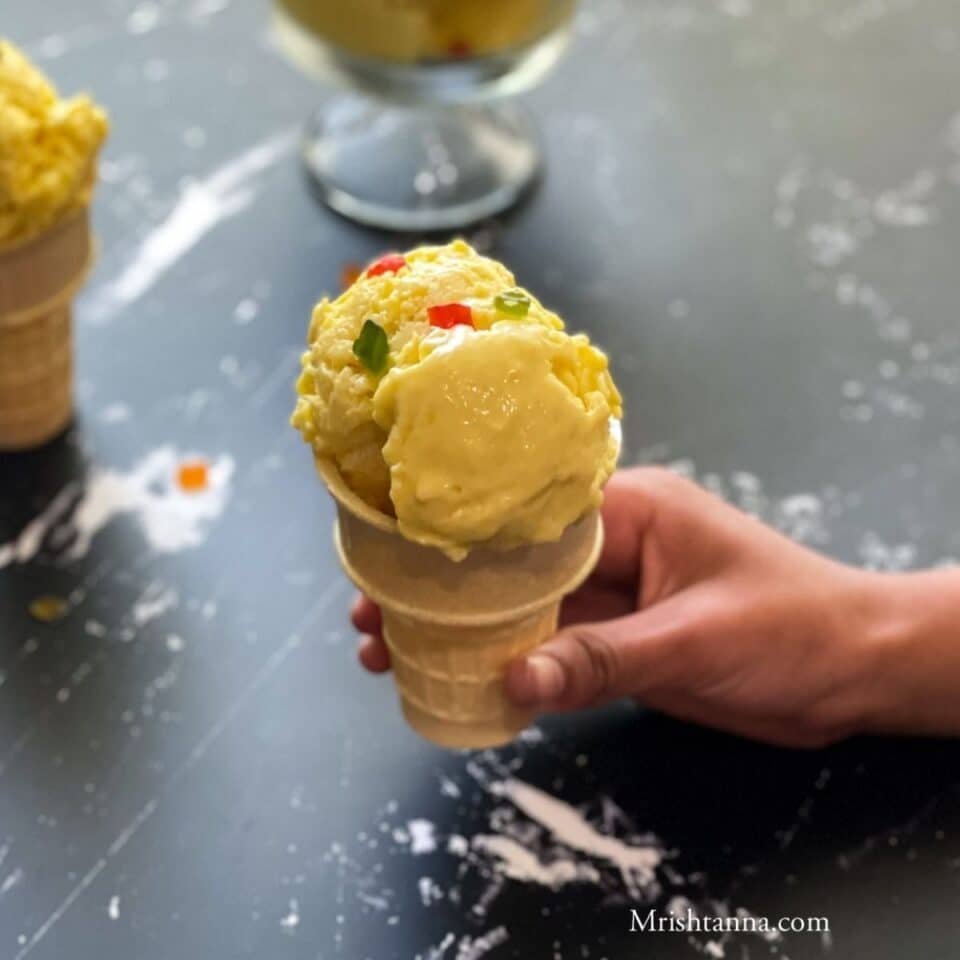 Vegan Mango Ice Cream • Simple Sumptuous Cooking