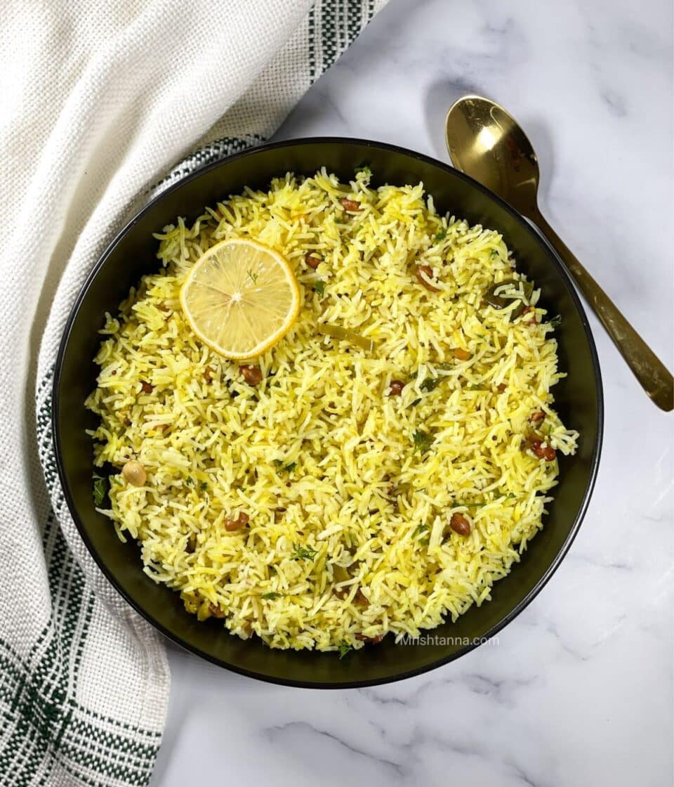 Lemon Rice Instant Pot • Simple Sumptuous Cooking