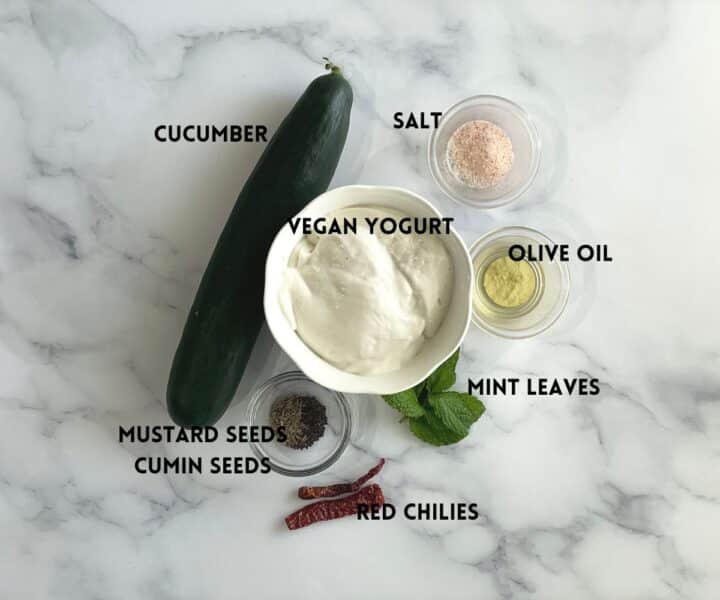 Vegan Raita For Biryani And Pulao • Simple Sumptuous Cooking