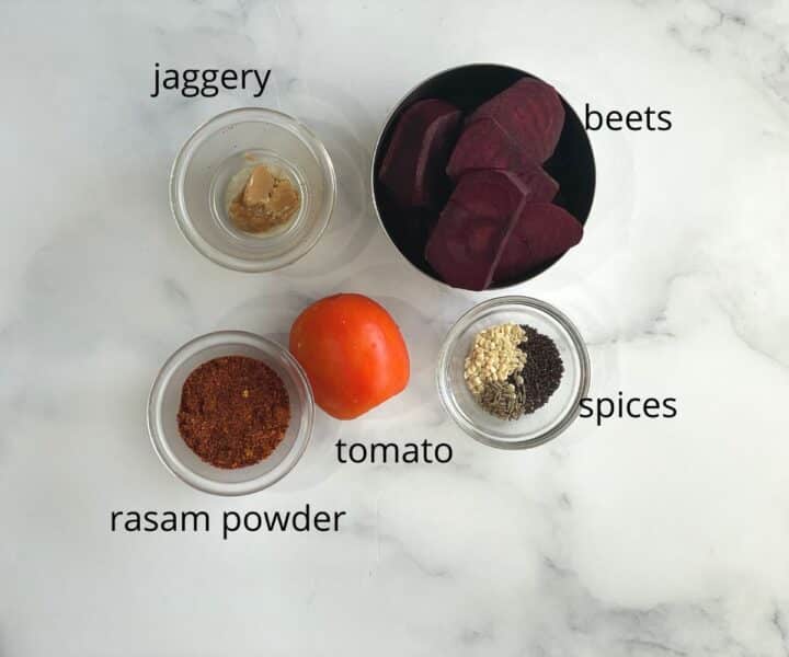 Beetroot Rasam • Simple Sumptuous Cooking