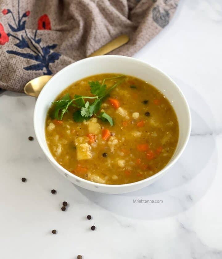 Vegan Mulligatawny Soup • Simple Sumptuous Cooking