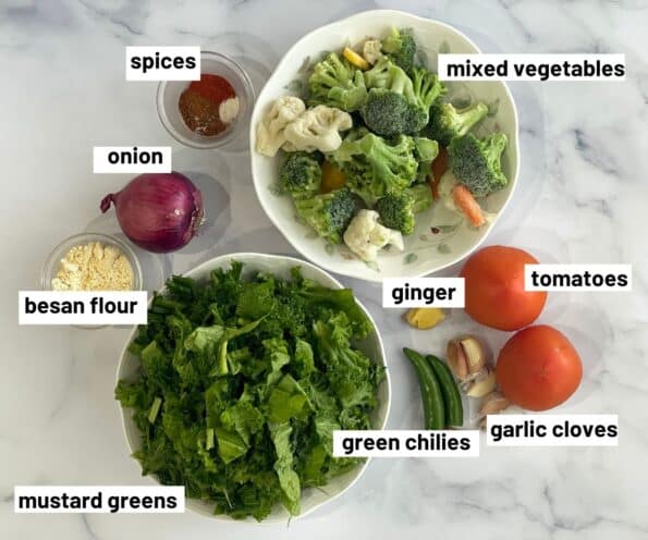 Easy Sarson Ka Saag In Instant Pot • Simple Sumptuous Cooking