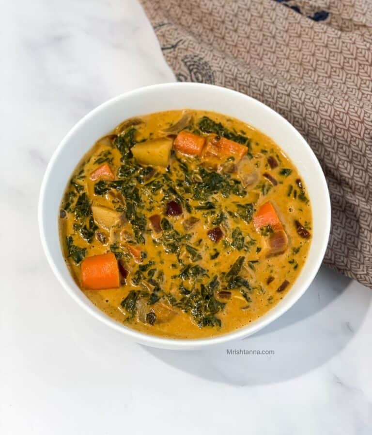 Kale Curry Recipe Indian • Simple Sumptuous Cooking