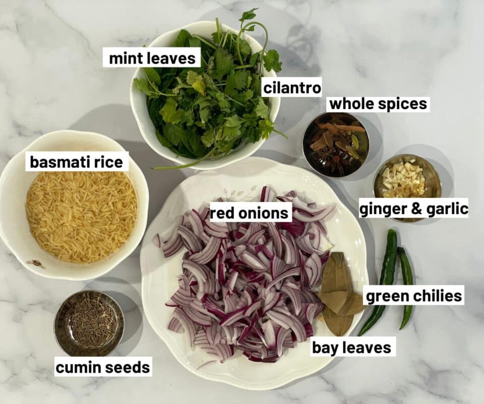 Easy Bagara Rice Instant Pot • Simple Sumptuous Cooking