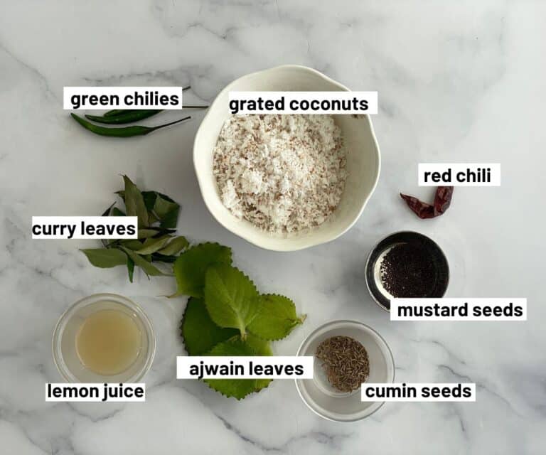 Doddapatre Tambuli (Ajwain Leaf Recipe) • Simple Sumptuous Cooking